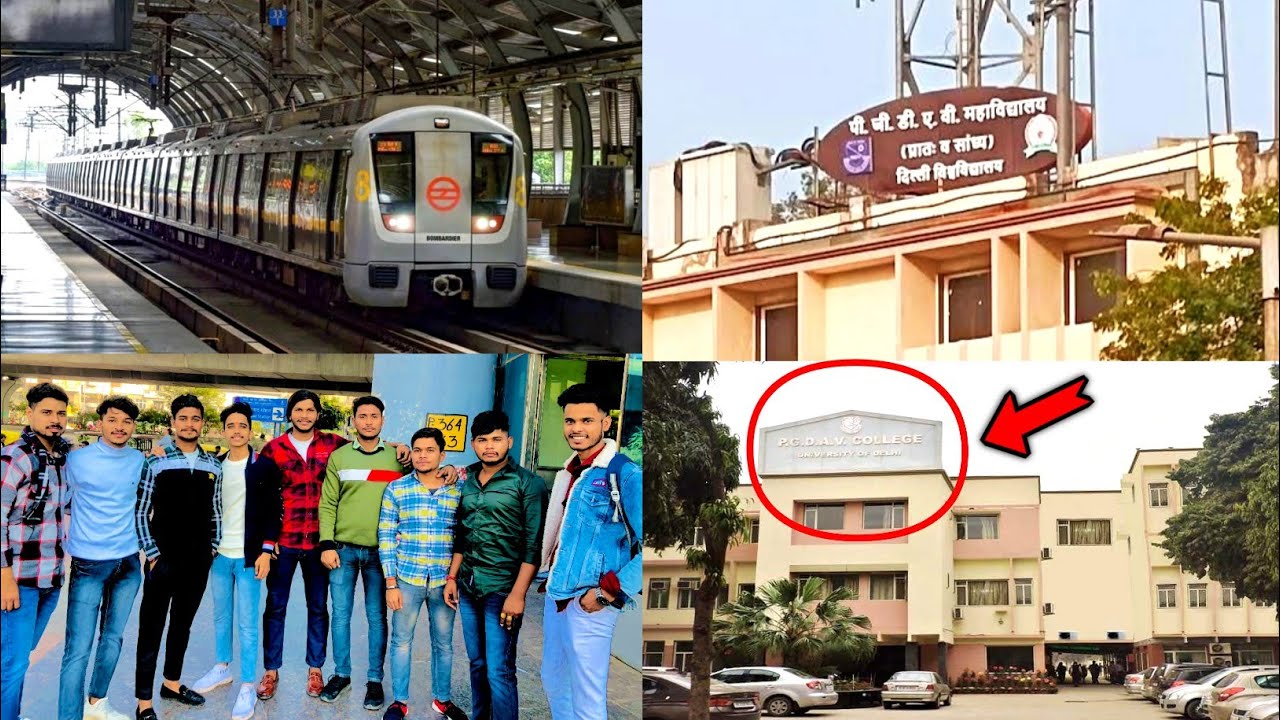 Delhi University Exam Centre Tour - Pgdav College - YouTube