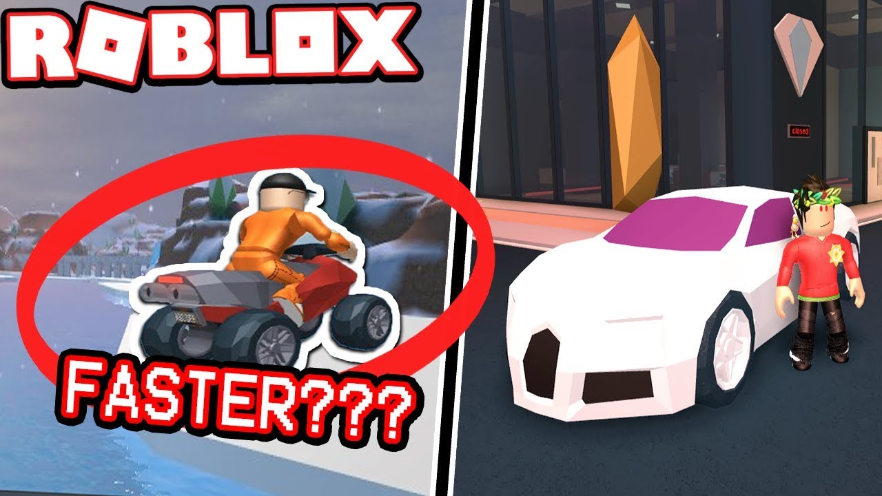 WINTER ATV IS BETTER THAN THE BUGATTI??? (Roblox Jailbreak) - YouTube