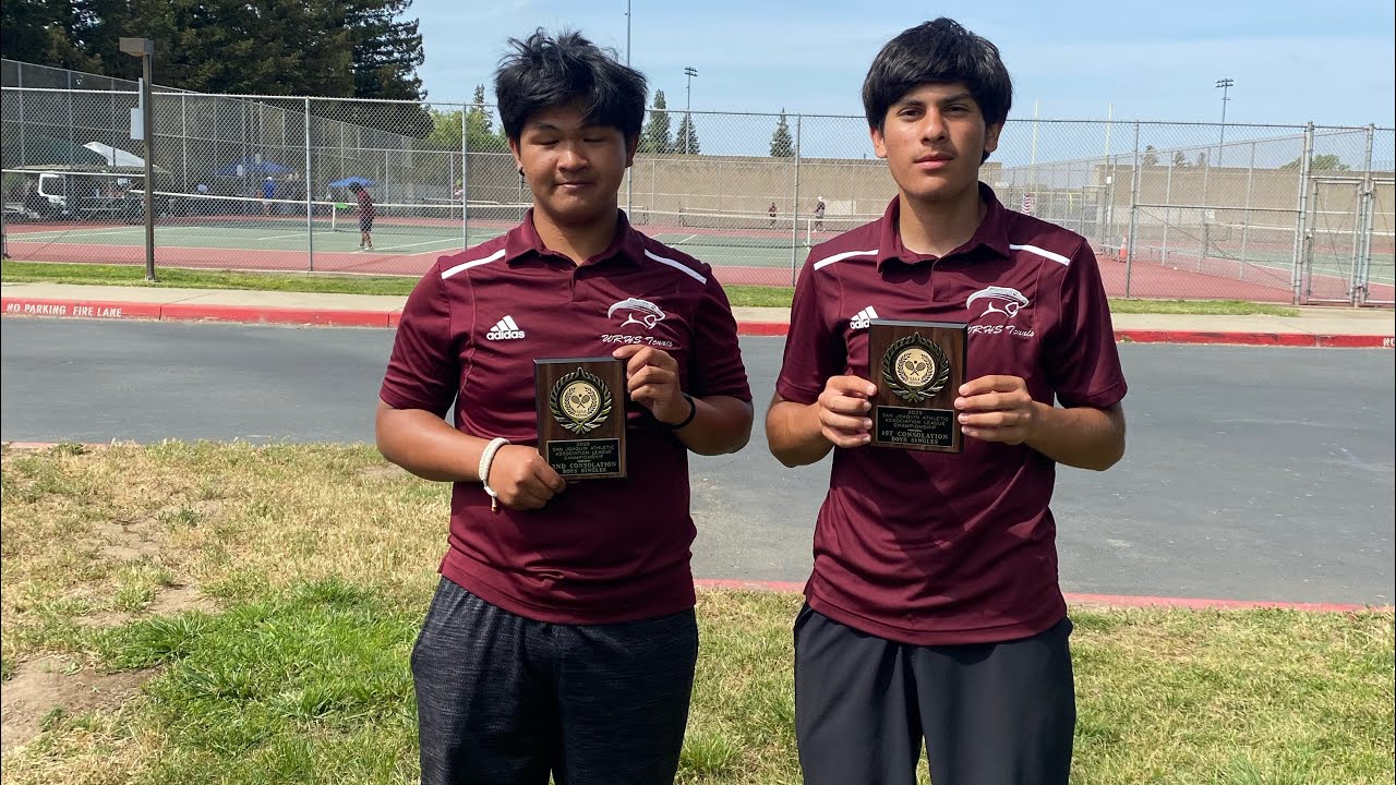 WRHS Boys Tennis SJAA Singles at Tokay April 24, 2025 - YouTube