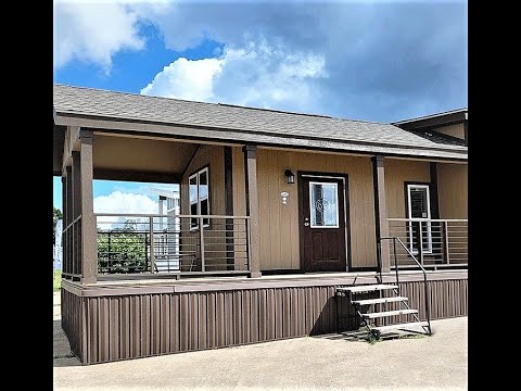 LUXURIOUS LOFTED PARK MODEL!! - YouTube