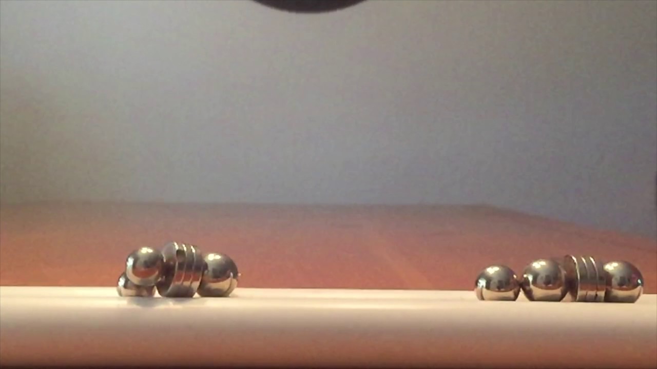 A Magnet Linear Accelerator Experiment (Gauss accelerator) - YouTube