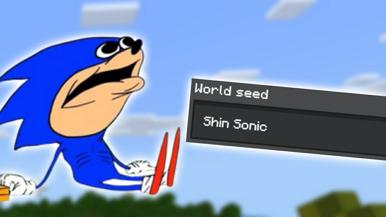 Playing The Shin Sonic Seed In Minecraft Bedrock Edition! (1.21) - YouTube