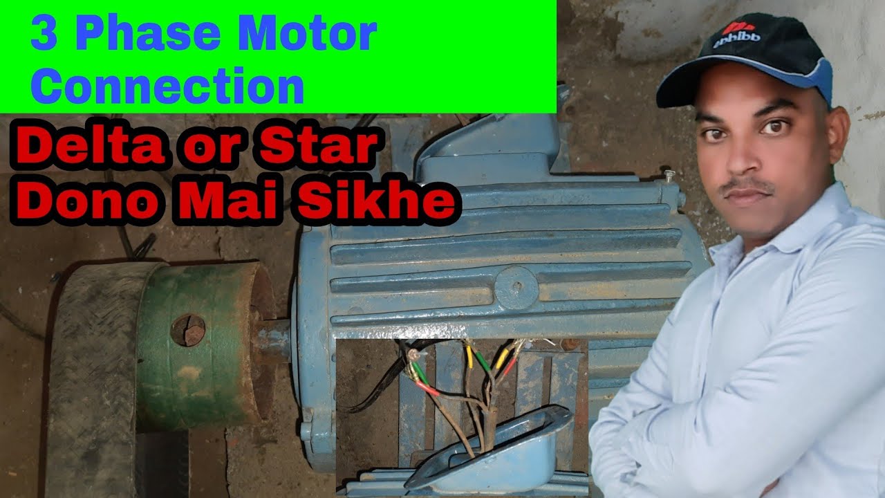 3 Phase Motor Connection. 3 Phase Motor Delta Connection. 3 Phase Motor ...