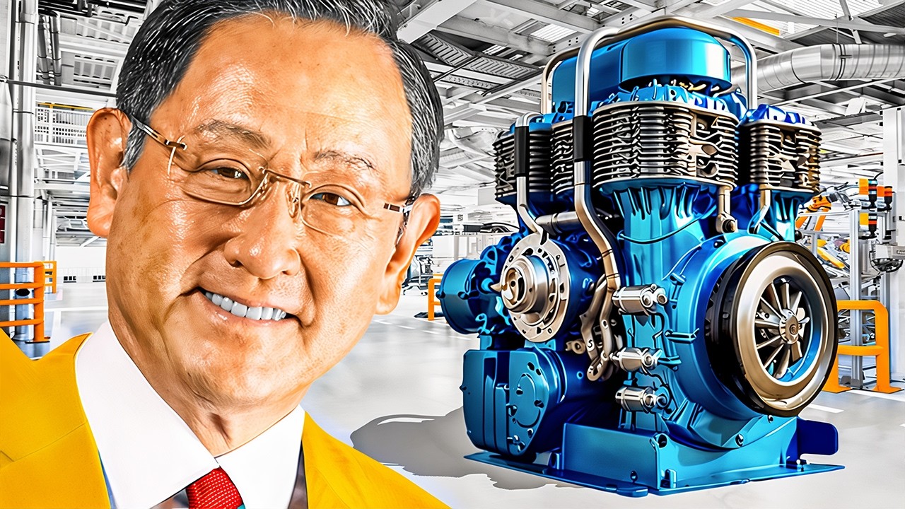 Toyota CEO: ''I am releasing My New Water Engine TODAY' - YouTube