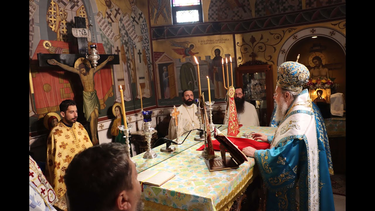 Αρχιερατική Θεία Λειτουργία Μνήμης Οσίας Ειρήνης Χρυσοβαλάντου ...