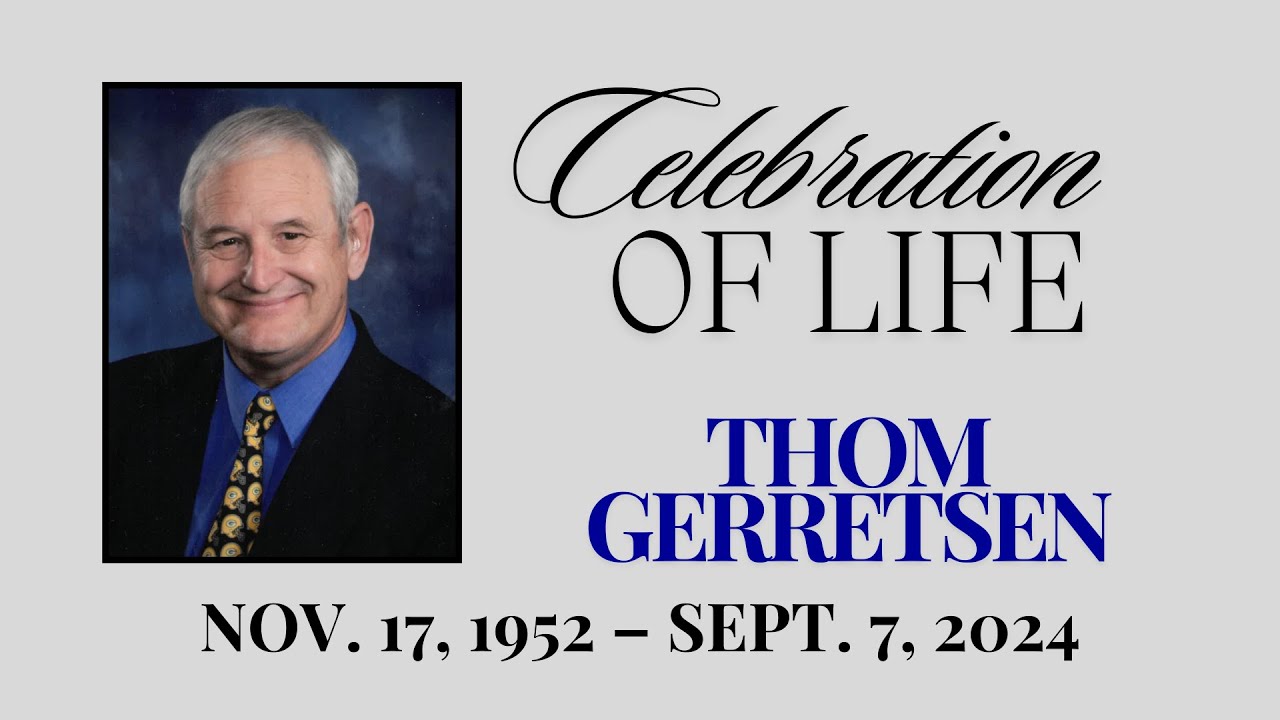 Thom Gerretsen's Celebration of Life - YouTube