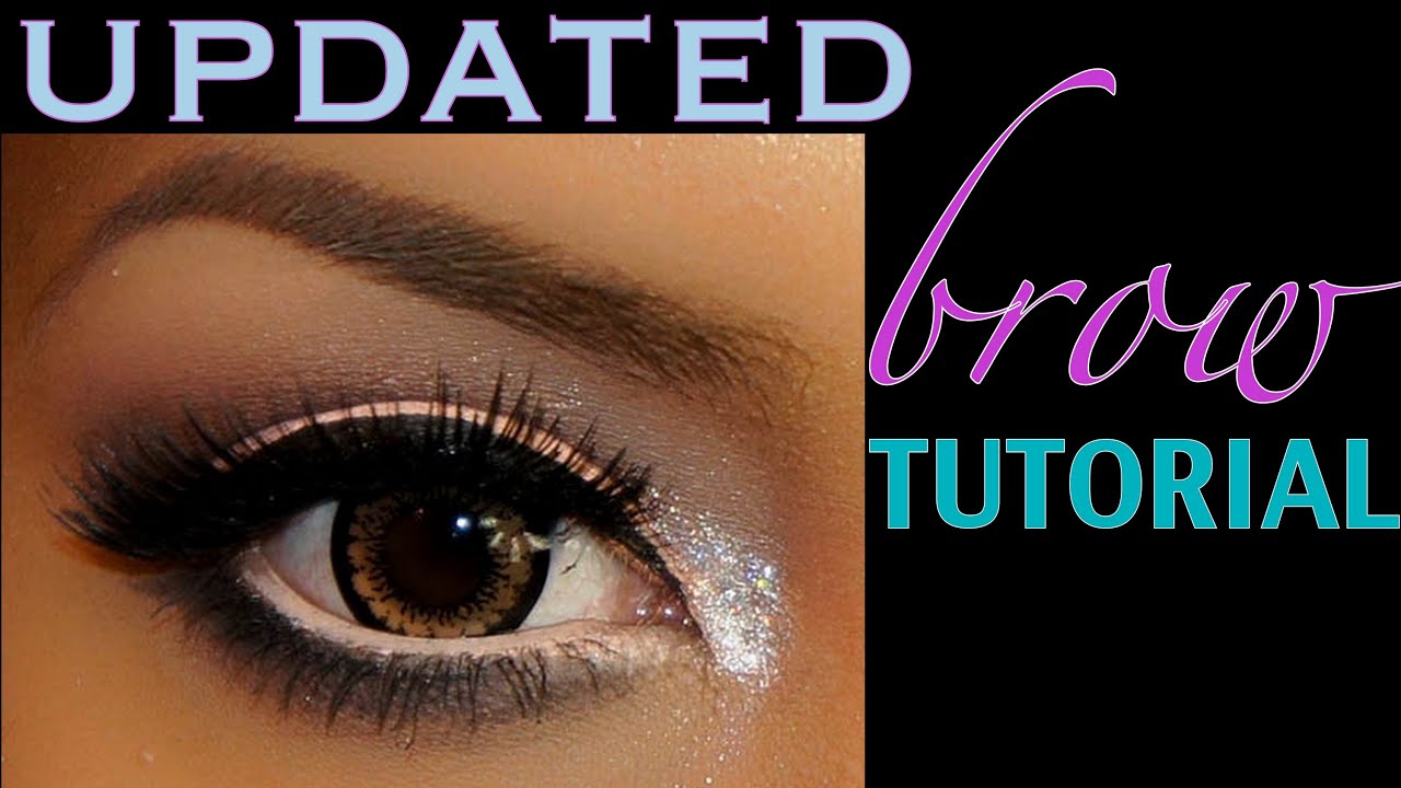 UPDATED: Brow Tutorial - YouTube
