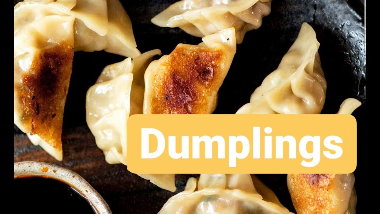 ¿Comó hacer dumplings? / dumplings/ comida oriental - YouTube