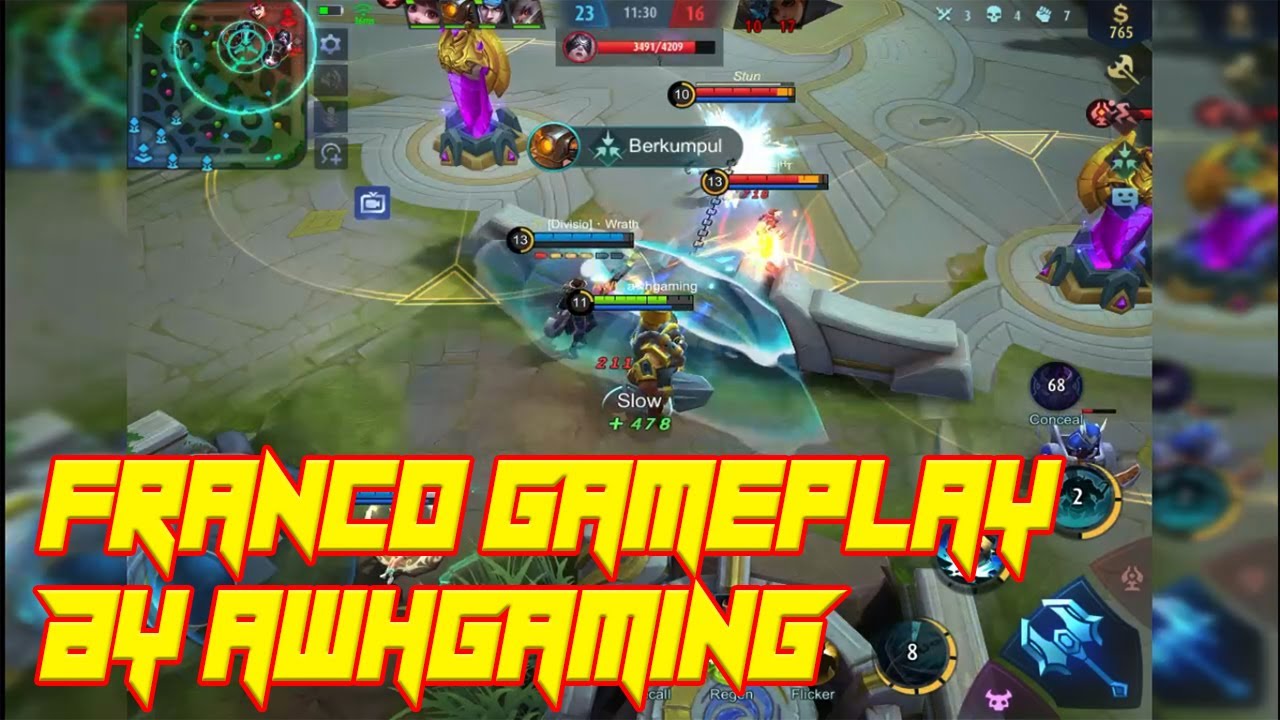 Franco Gameplay by AWH Gaming, Rank Mythic IV - YouTube