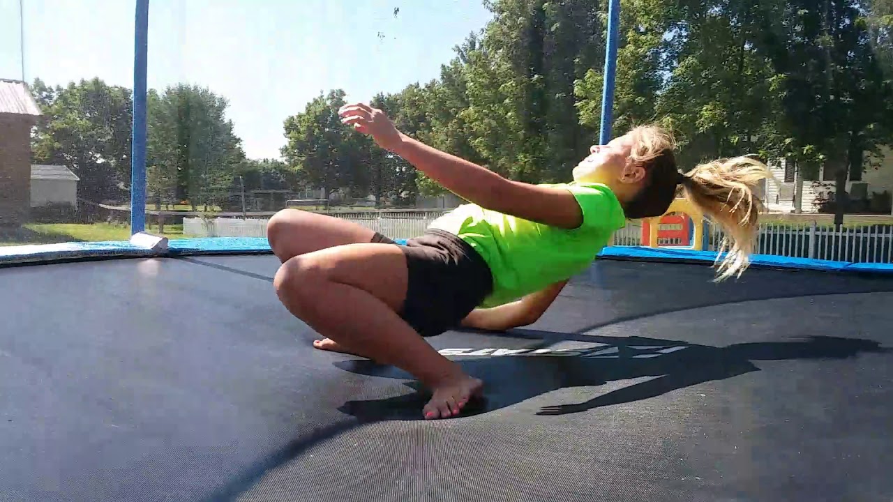 How to do a backhand spring - YouTube