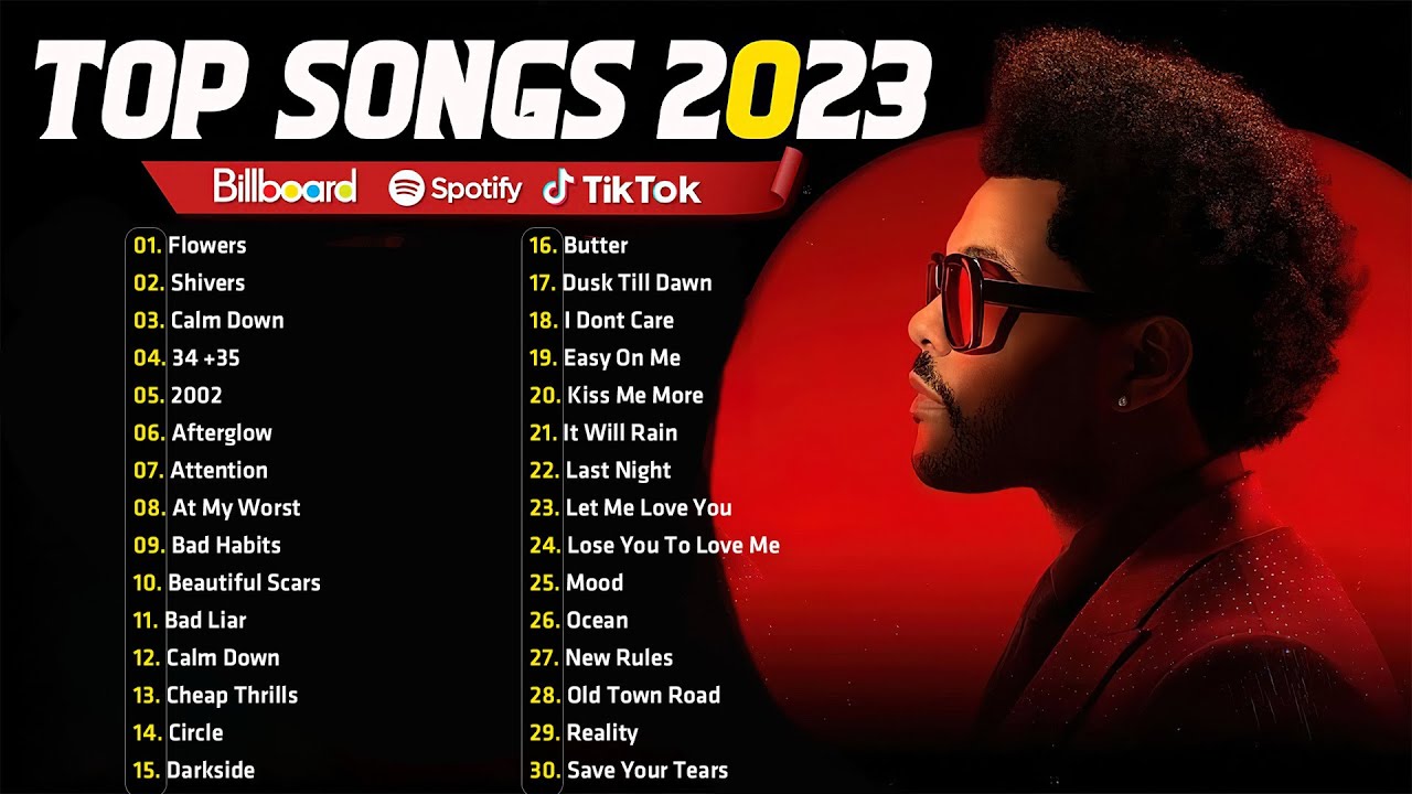 Miley Cyrus, Maroon 5, Rema, Selena Gomez, Ed Sheeran, Adele,Dua Lipa ...