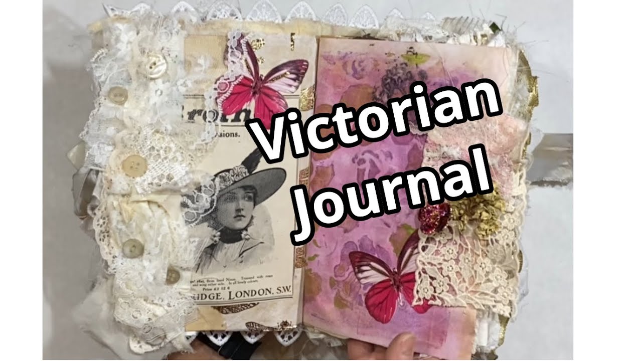 Handmade Victorian Journal - YouTube