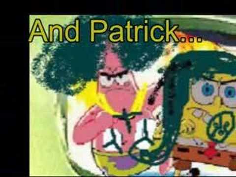 Pimp my cartoon--- Hippie spongebob and patrick - YouTube