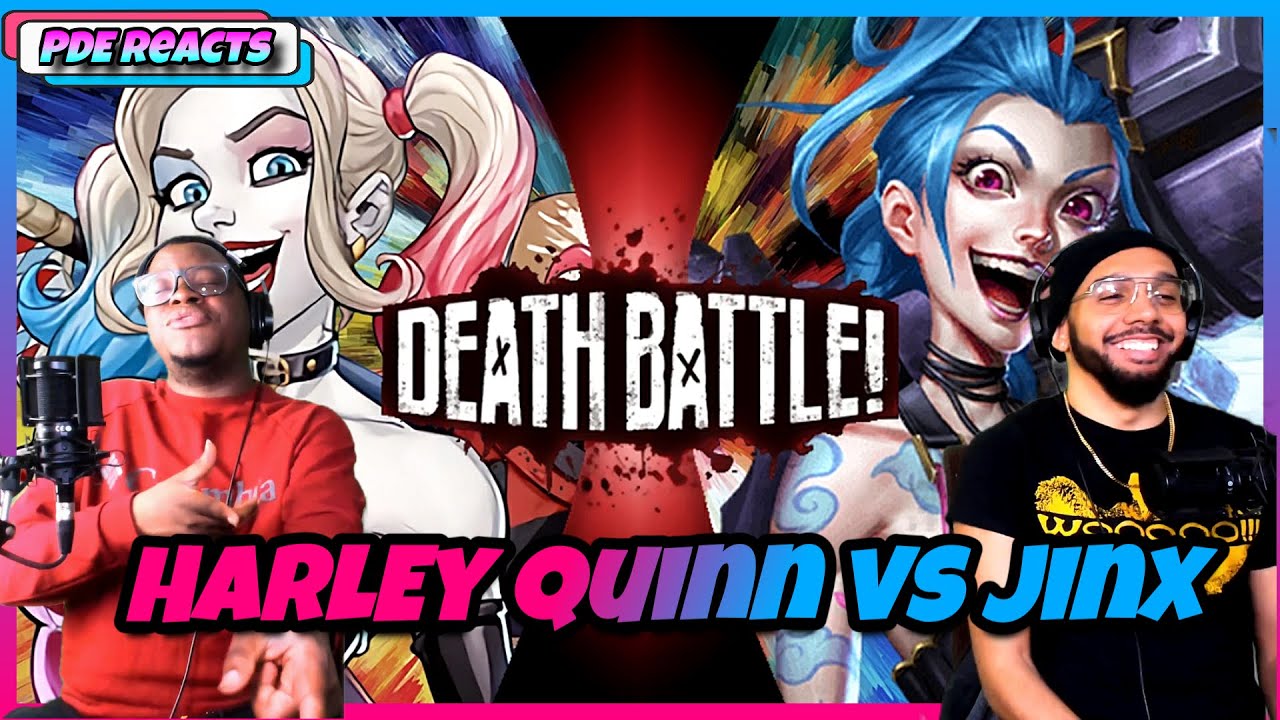 Harley Quinn VS Jinx | DEATH BATTLE! (REACTION) - YouTube