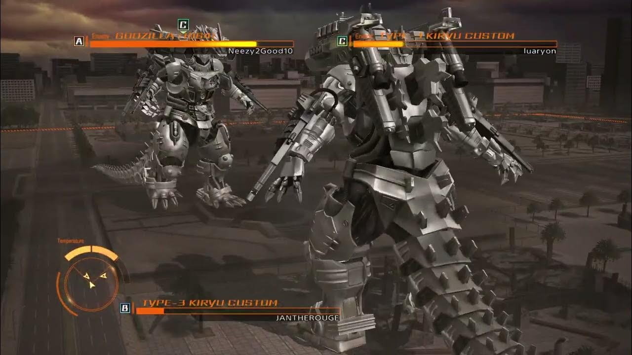 GODZILLA PS4: 2 Type 3 Kiryus VS Showa Godzilla - YouTube