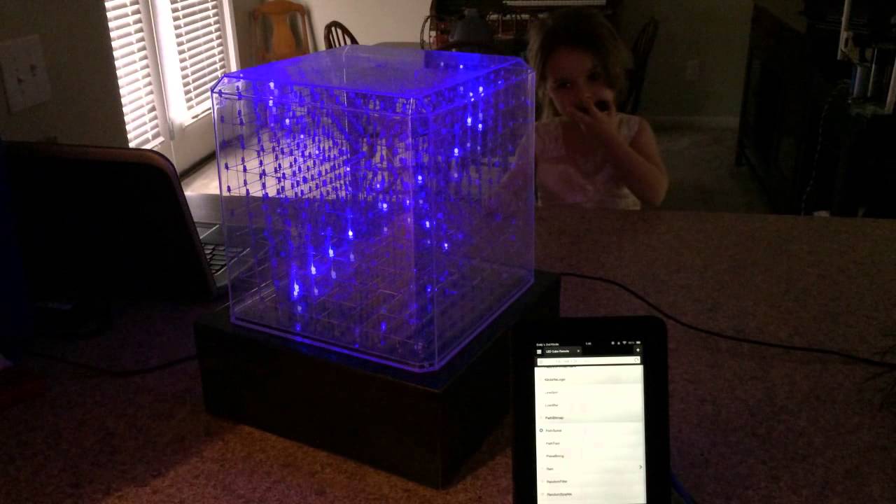 BeagleBone LED Cube Project - YouTube