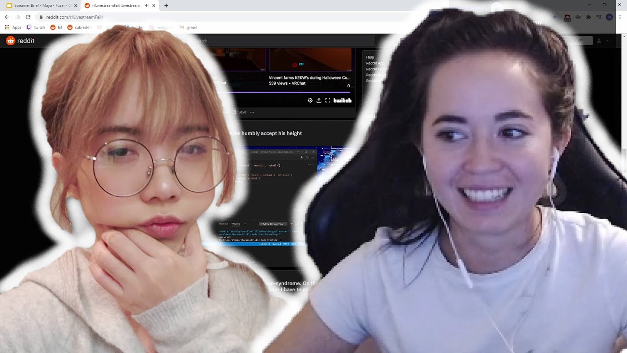 Maya talks about meeting LilyPichu | Livestream Fails #10! - YouTube