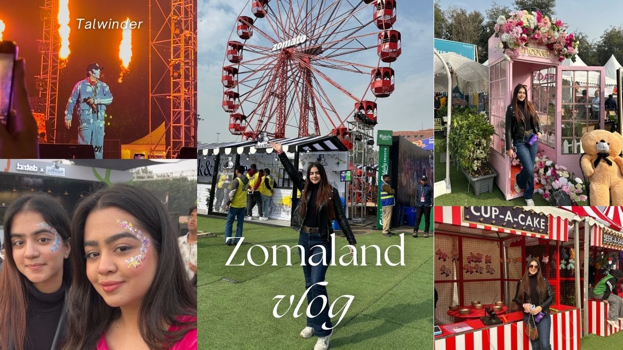 ZOMALAND DELHI 2025| TALWINDER CONCERT| MANYA CHHABRA #trending - YouTube