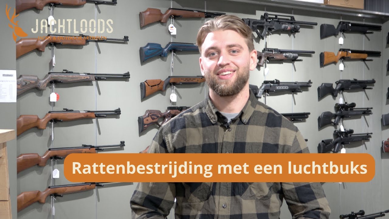 Alles over rattenbestrijding met een luchtbuks -JACHTLOODS - YouTube
