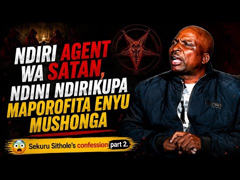 “Ndiri Agent waSatan, Ndini Ndirikupa Maporofita Mushonga” 😱 | Sekuru Sithole Confession Part 2