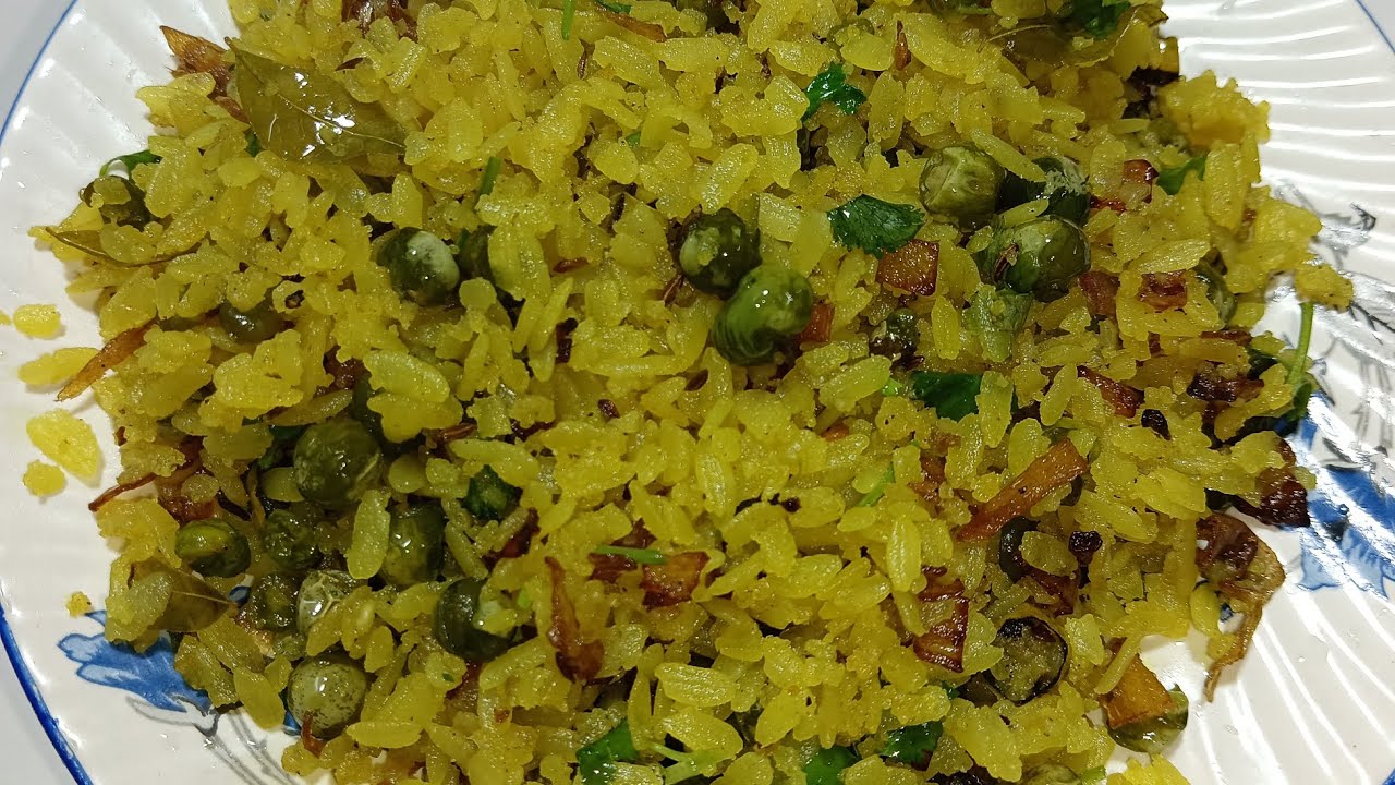 Matar chivda | chivda matar | Poha recipe by Lucknowi Kitchen Diaries ...