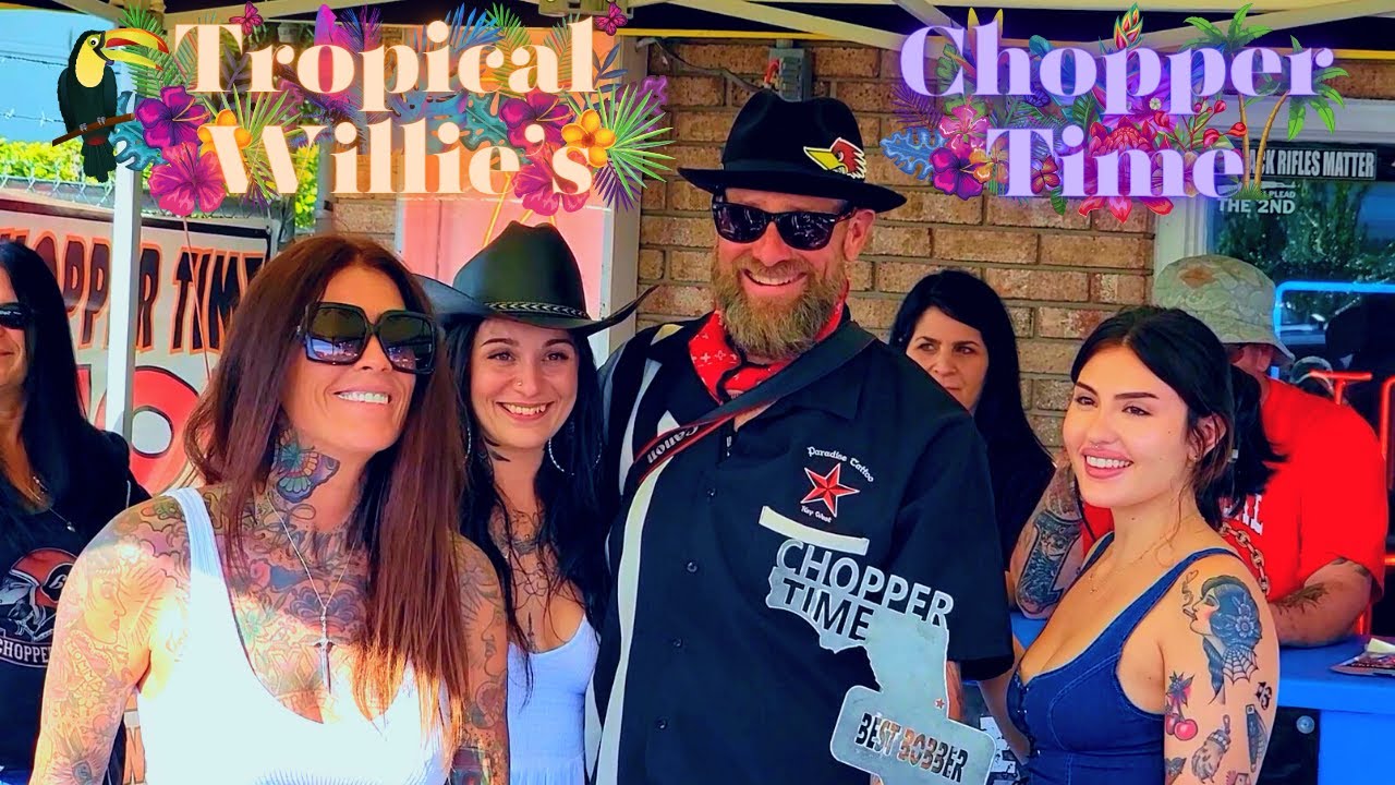 Biketoberfest 2023 | Tropical Willie's CHOPPER TIME Old School Chopper ...