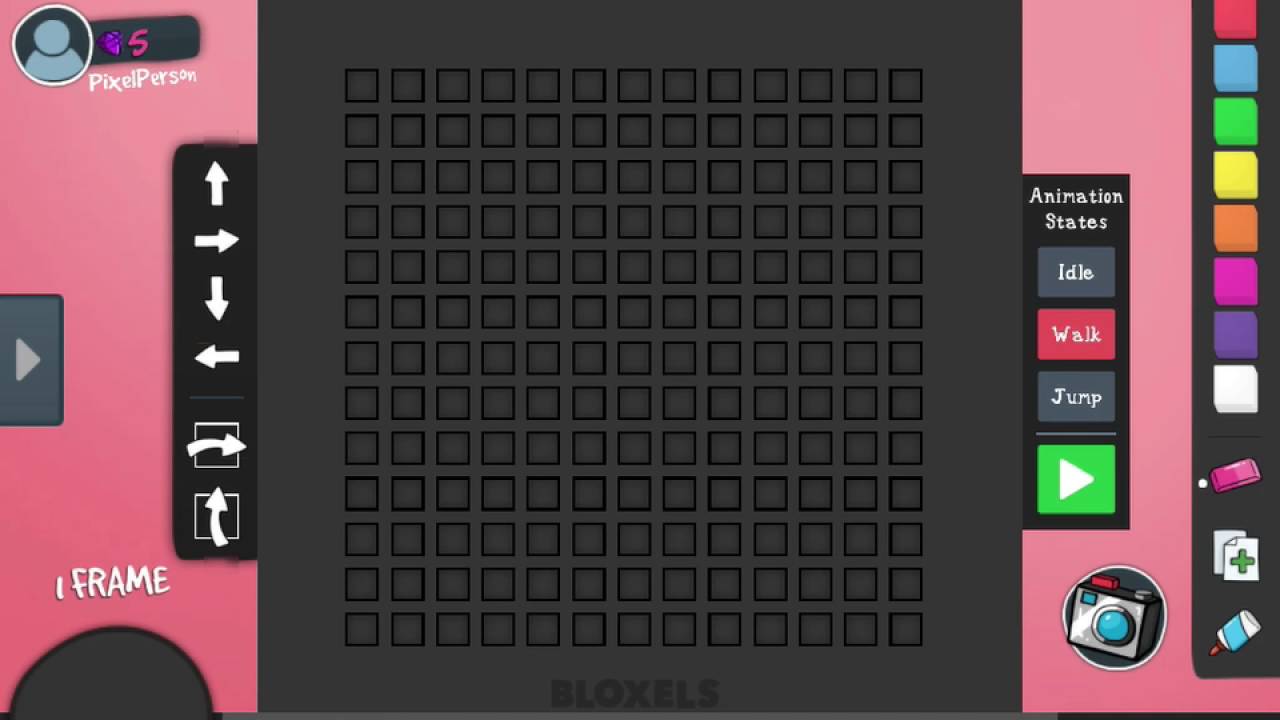 Bloxels Character Creation - YouTube