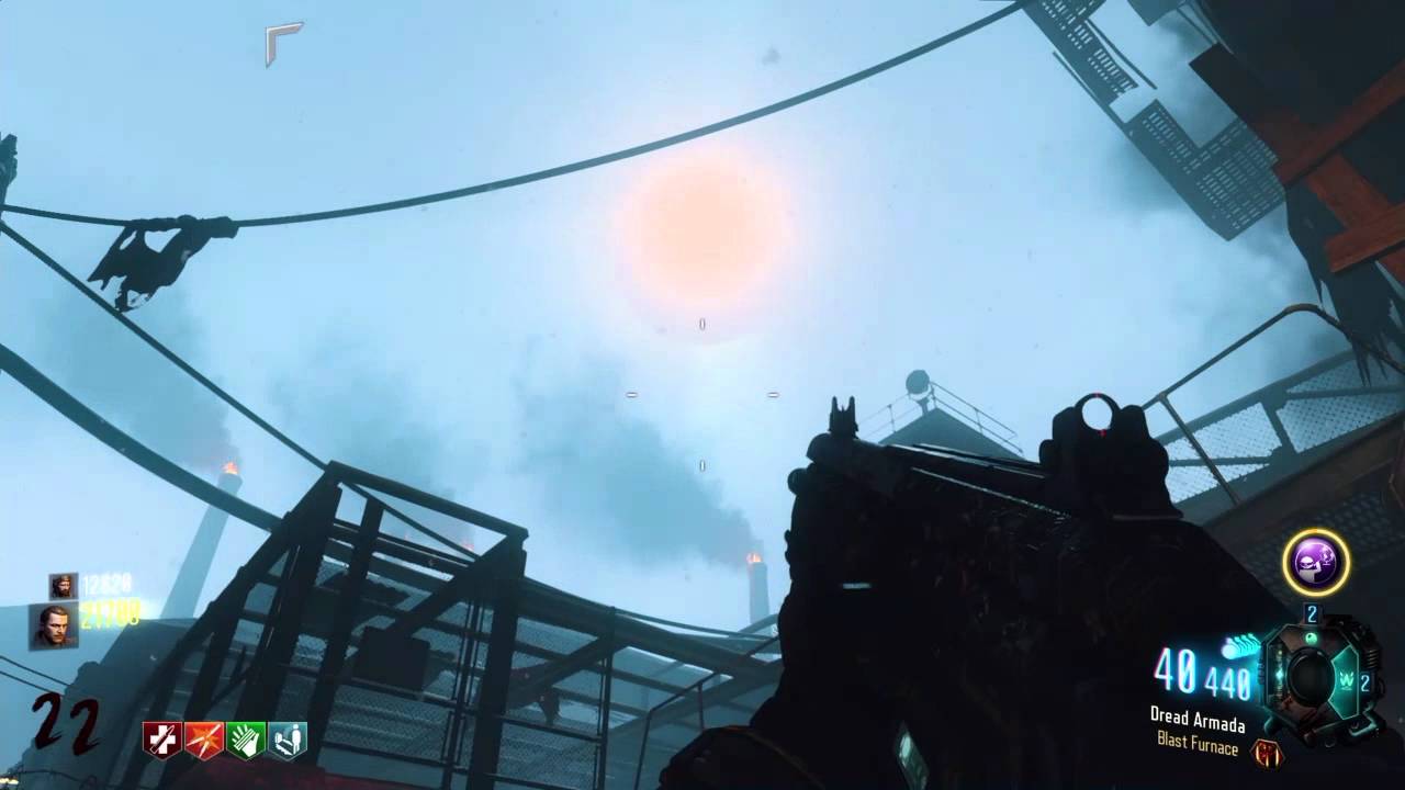 COD BO3 The Giant Moon Easter Egg - YouTube