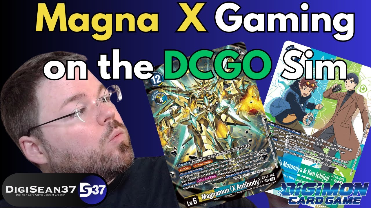 Playing Magnamon Armor on the DCGO Sim | Digimon Card Game | EX7 ...