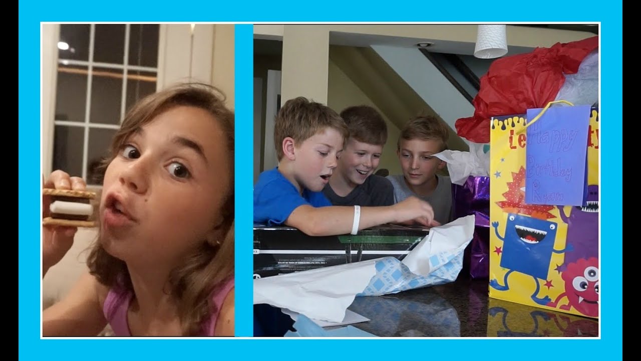 S'more Birthday Surprises For Ryan | Flippin' Katie - YouTube
