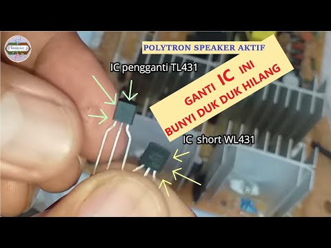 SPEAKER AKTIF POLYTRON SUARA DUK DUK DUK