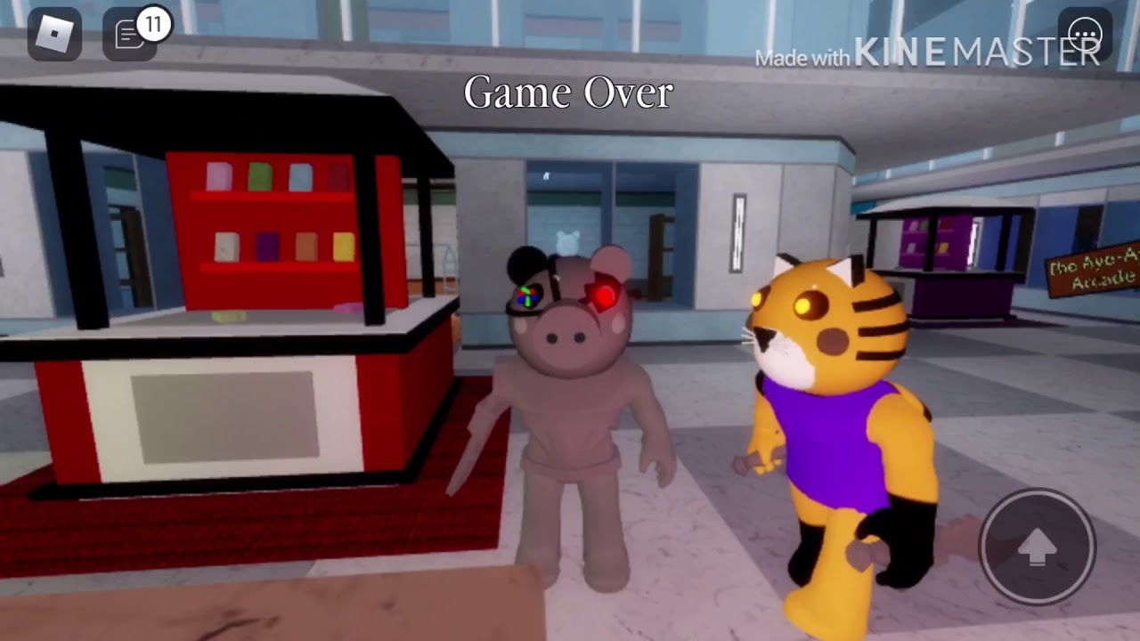 Playing piggy because I was bored - YouTube