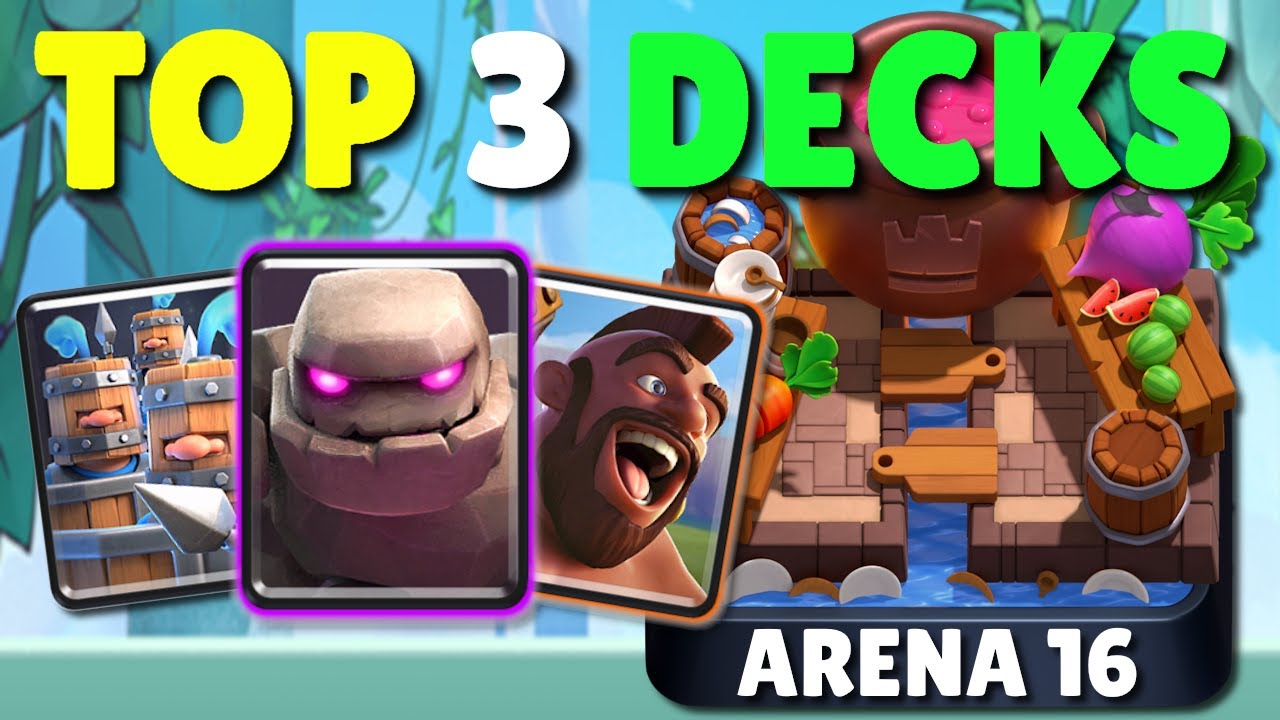 Best Decks ARENA 16 Clash Royale - YouTube