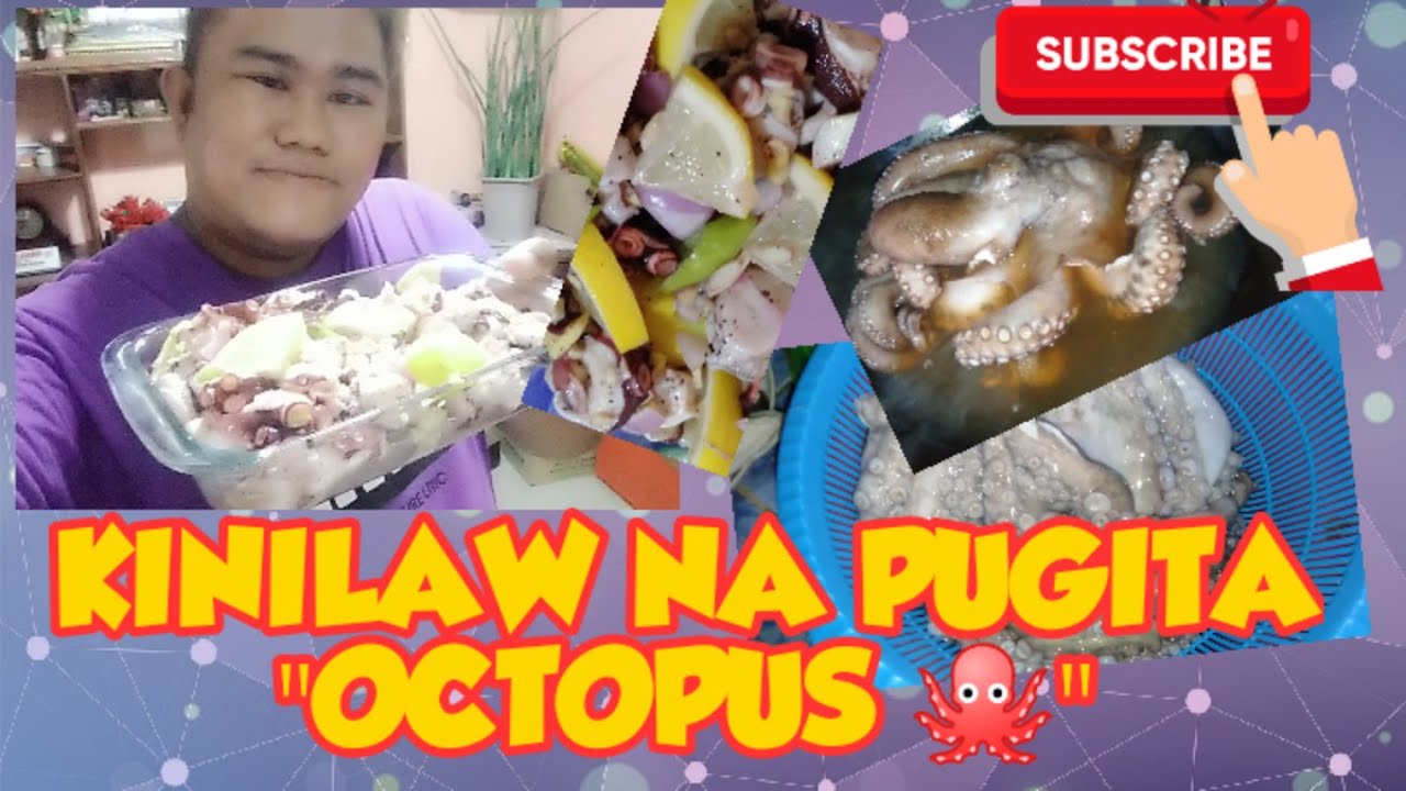 KINILAW NA PUSIT "OCTOPUS" - YouTube