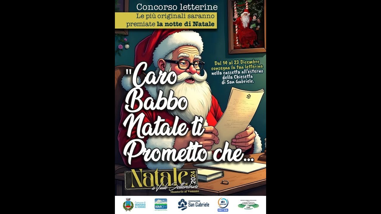 Natale 2024 a Viale Settembrini ass. San Gabriele - YouTube