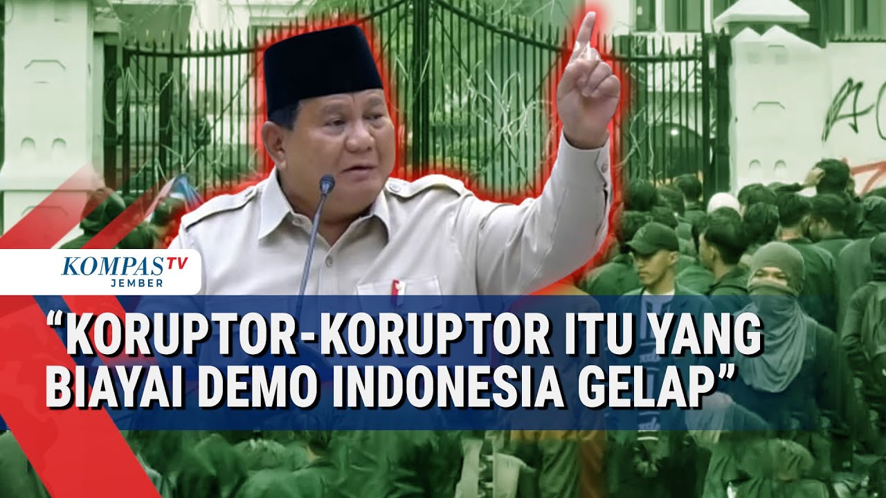 Kontroversi Prabowo: Demo Mahasiswa Disebut Bayaran Koruptor? - YouTube