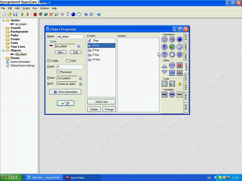 Game Maker: GTA game tutorial part1 - YouTube