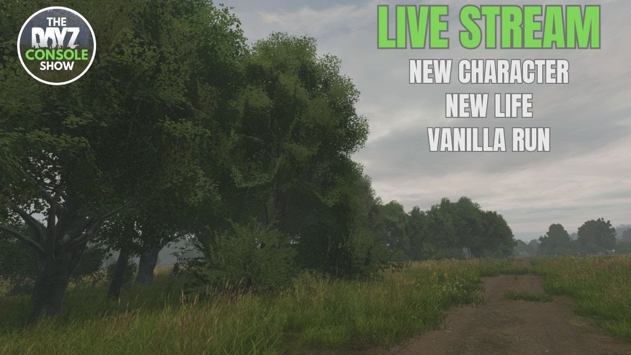 DayZ Console 🎮 A NEW character run on Vanilla! - YouTube