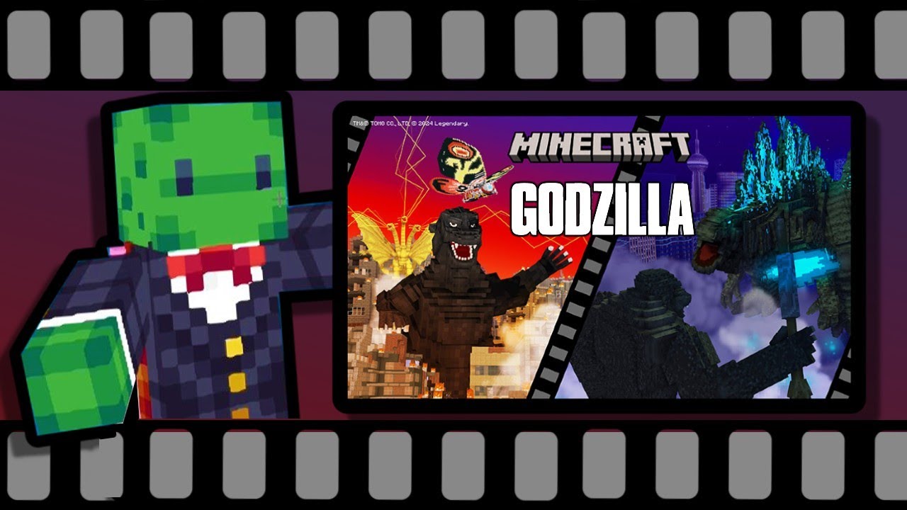 💥Godzilla arrasa con Minecraft Bedrock💥- Minecraft Godzilla DLC review ...
