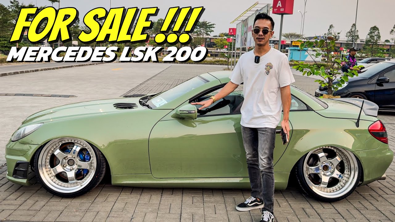 For Sale !!! Review Mercedes Benz SLK 200 Tahun 2009 Full Modifikasi ...