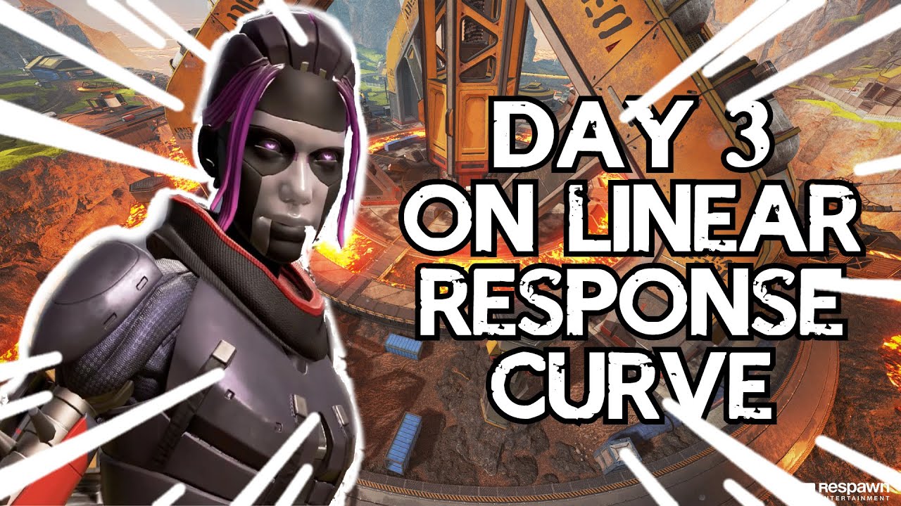 FINALLY MASTERING LINEAR RESPONSE CURVE IN APEX LEGENDS (APEX LEGENDS ...