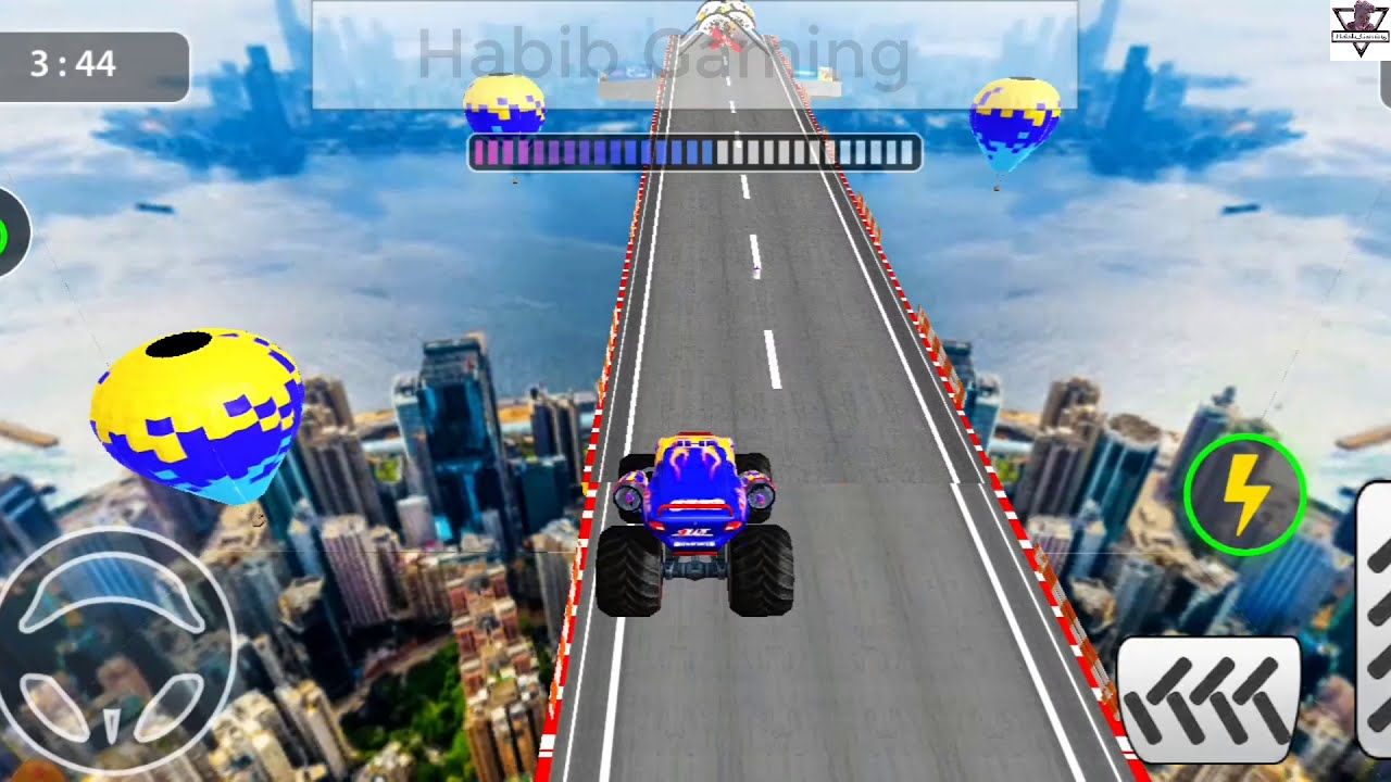 crazy monster truck driving fun #01- Android gameplay - YouTube
