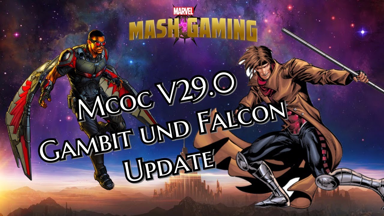 MCOC Gambit und Falcon Update test - YouTube