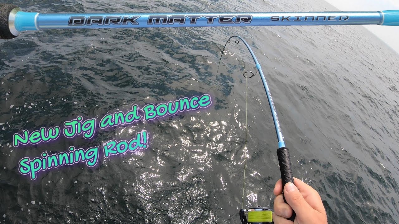 New Dark Matter Skinner Jig and Bounce Spinning Rod - YouTube
