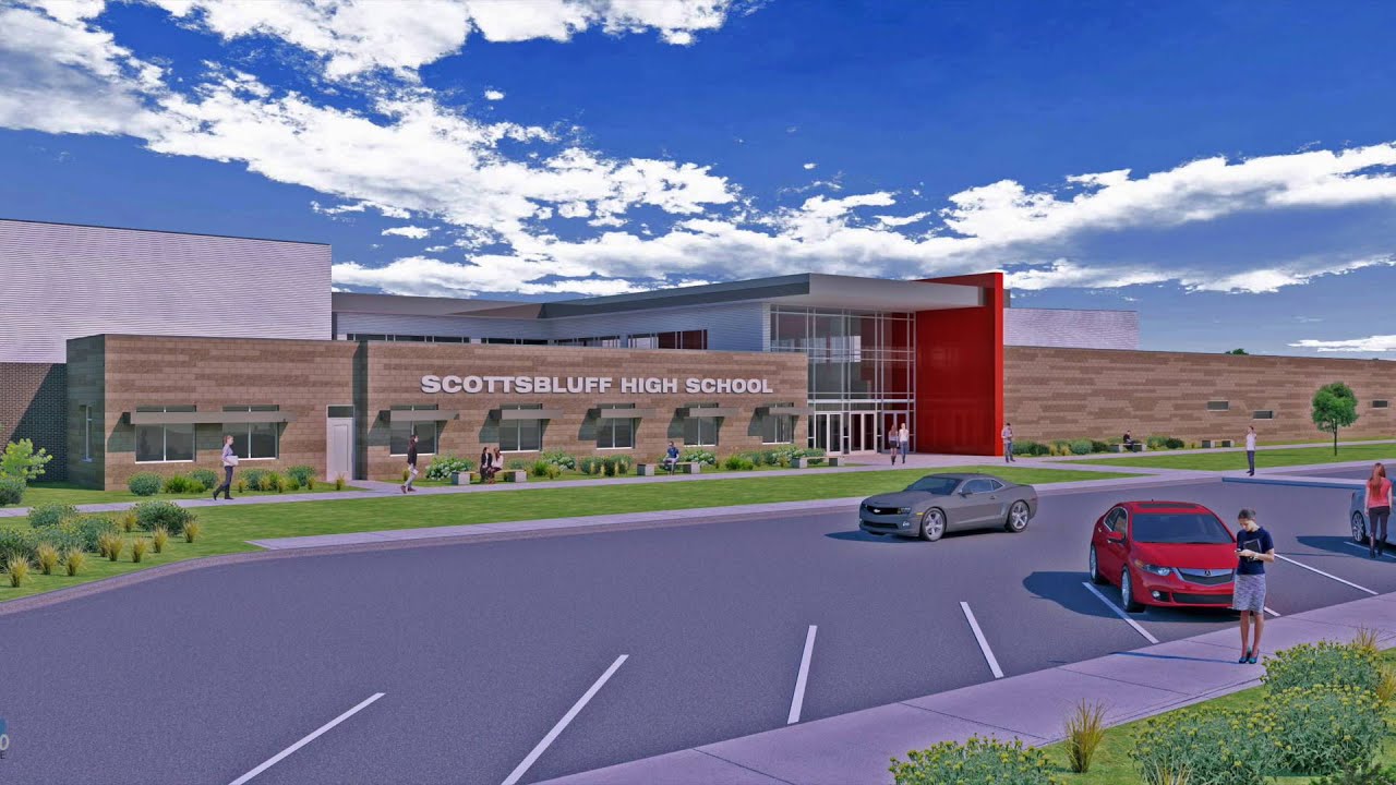 Scottsbluff High School Construction Update - YouTube