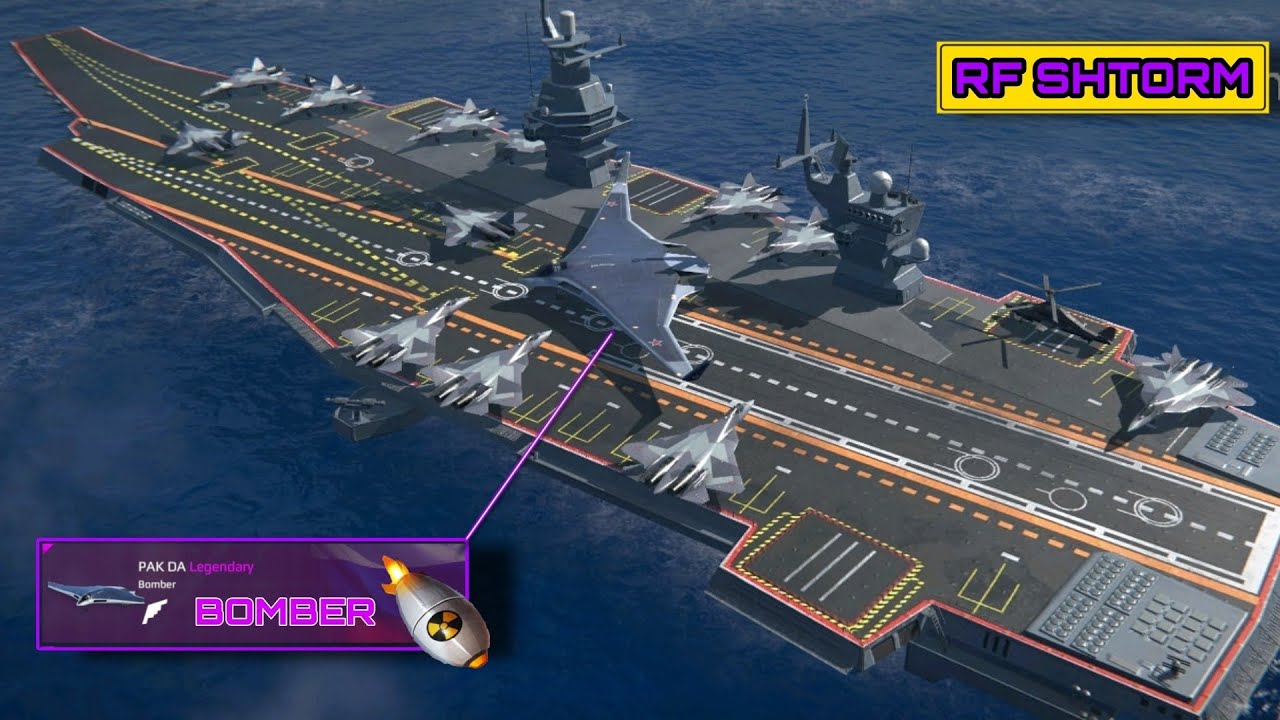 RF Shtorm - Russian future Aircraft Carrier Gameplay | Modern warships - YouTube