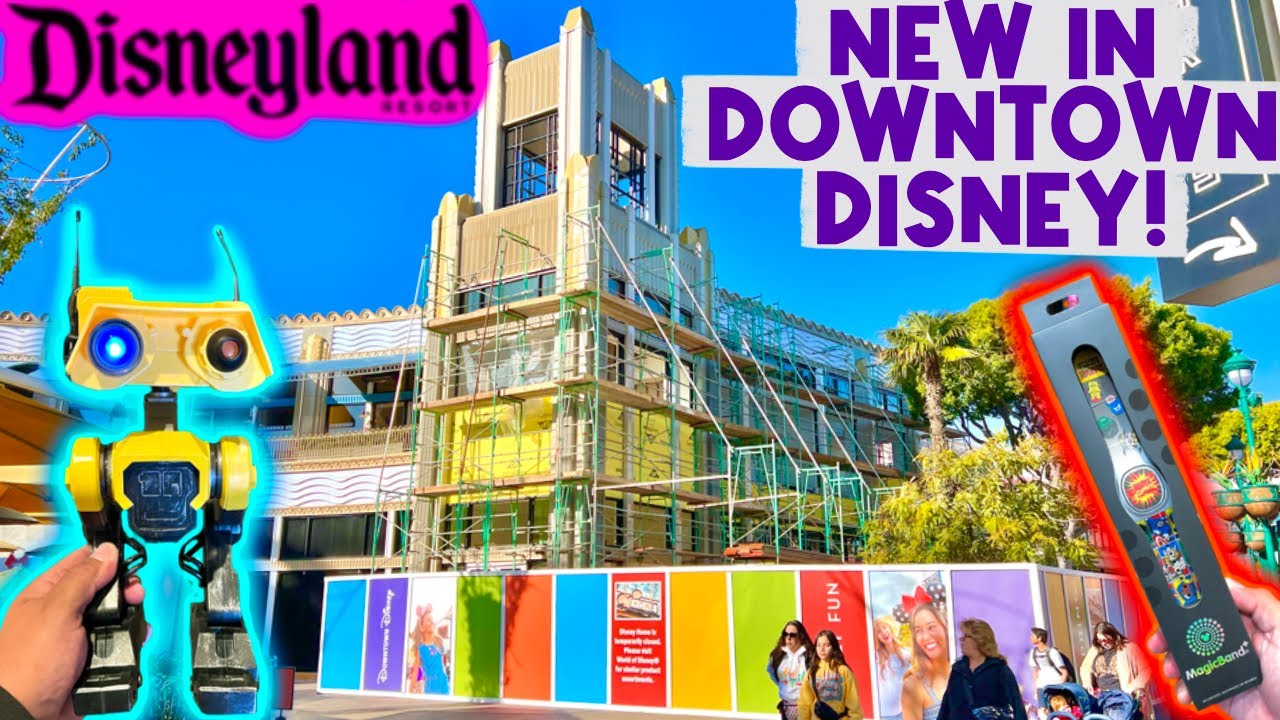 Construction Update In Downtown Disney | New Merch Around The ...