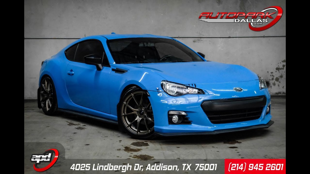 2016 Subaru BRZ Series S Hyper Blue - YouTube