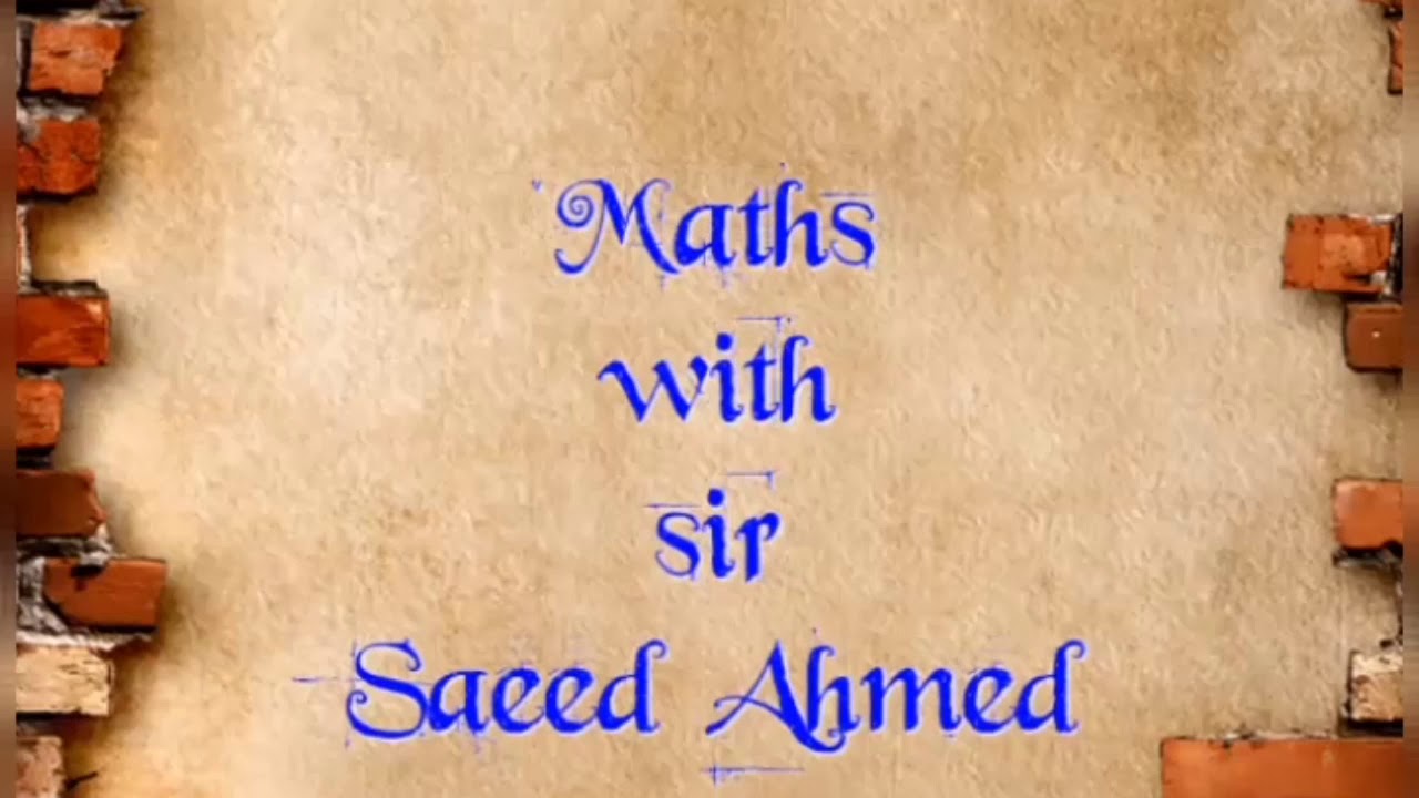 Maths Topic Sets Part 7 - YouTube