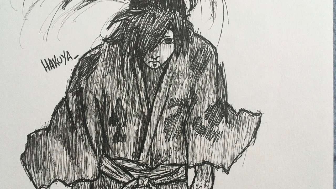 Drawing Hyakkimaru- Mangá Style - YouTube